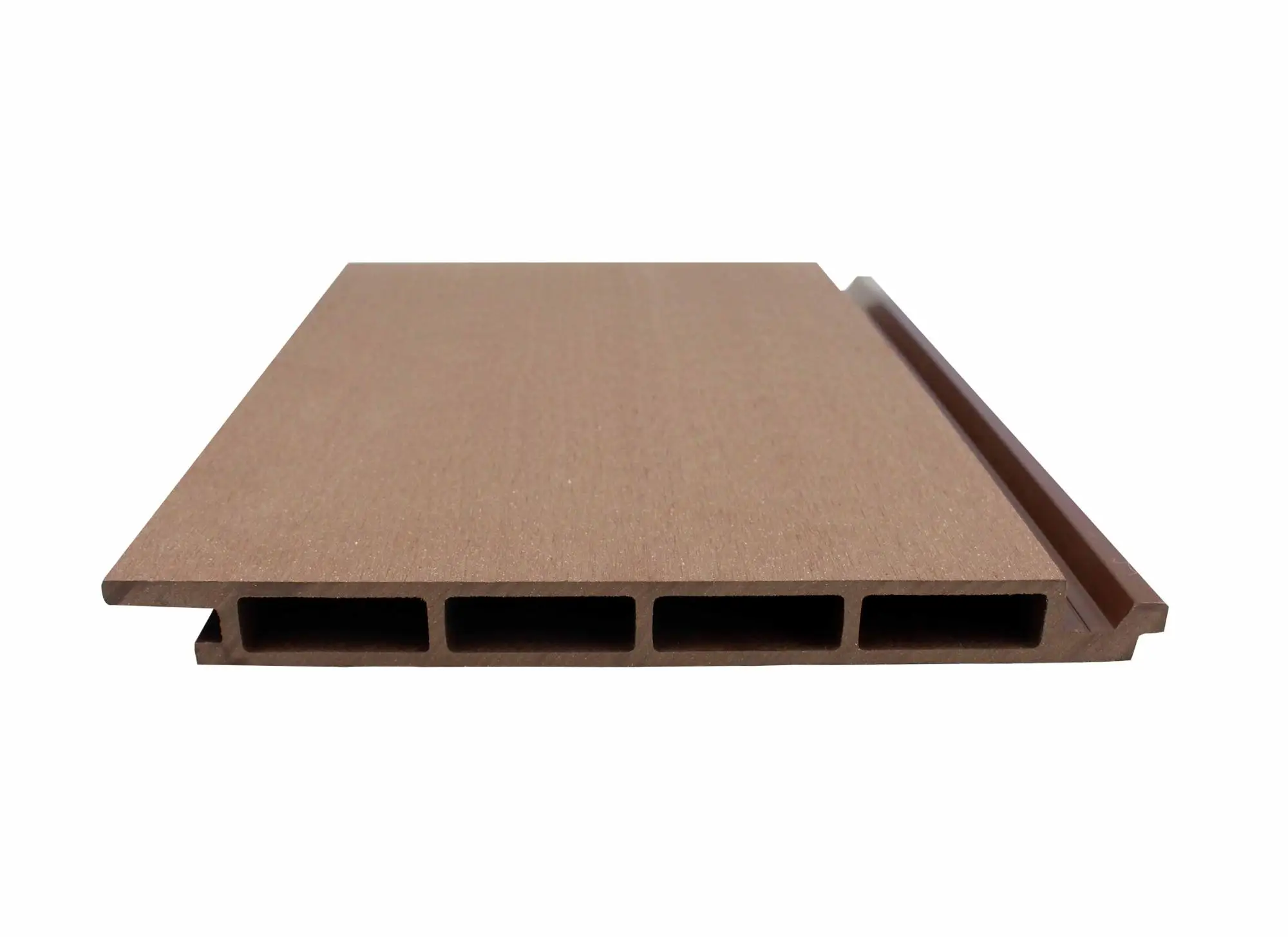 Maintenance Optional Color Anti-Uv WPC Outdoor Wall Cladding Panel