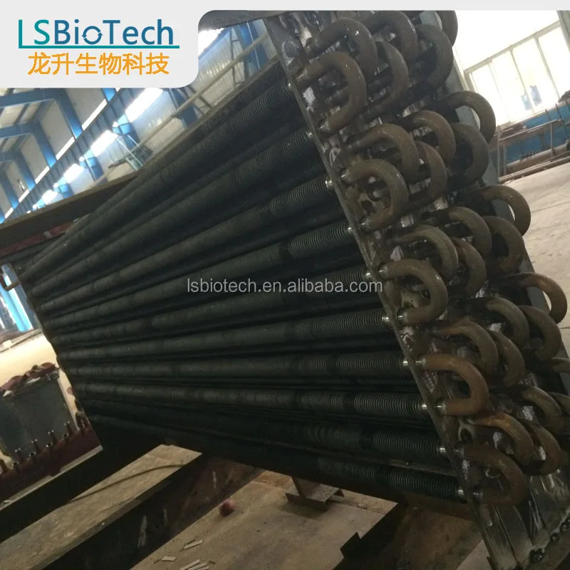 Finned Tube Economizer Heat Exchanger High Efficiency Low Exhaust ...