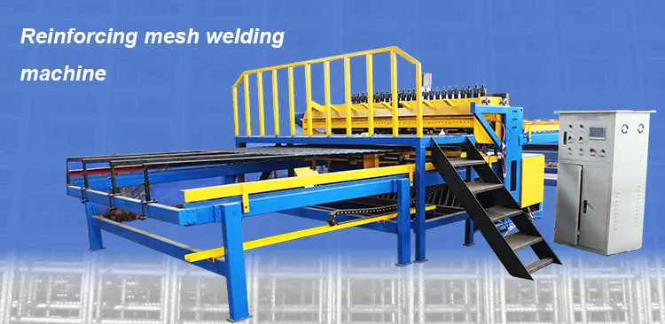 Automatic Steel Wire Mesh Welding Machines For Making Fence Mesh Panel ...