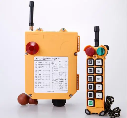 Overhead Crane Radio Remote Control With Buttons (transmitter) - Buy ...