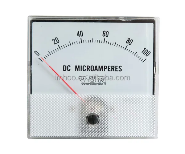 Bobina Móvel Profissional 80x80 Milímetros Amperímetro Analógico Dc ...