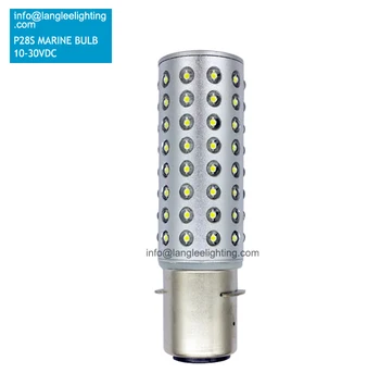 P28s Marine Navigation Led Bulb Waterproof Ip65 Aluminium Or Plastic ...