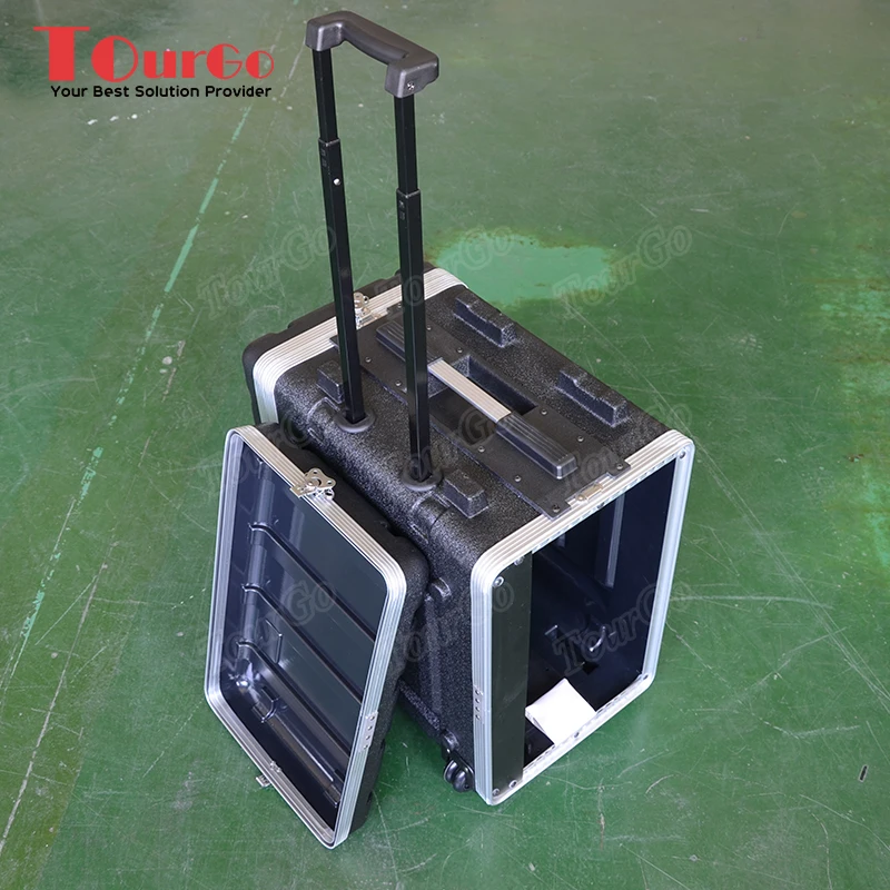 Lightweight 4 Space Compact Abs Rack Case - 4u Pa Dj Shallow Rack Case ...