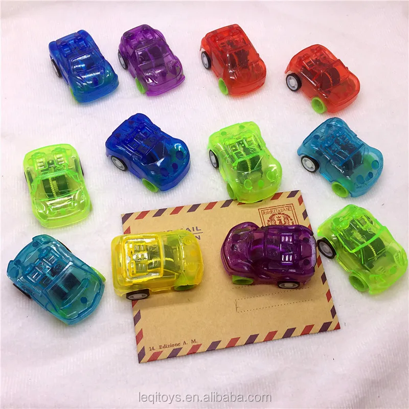 Mini Transparent Pull Back Toy Car Model Car Toys For Children Kids ...