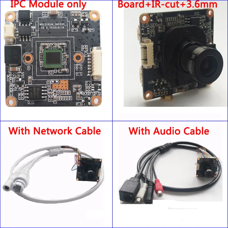 Customized 5MP IP Camera Module IMX335 for SONY STARVIS