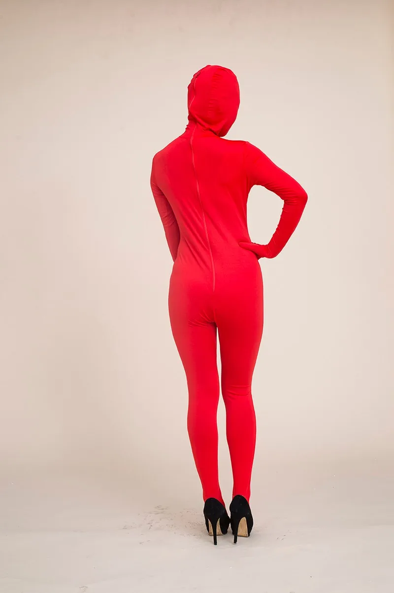 Accept Customize Mix Colors Cheap Lycra Red Latex Catsuit - Buy Red ...
