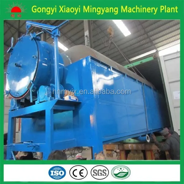 Ce Approved Professional Design Good Effect Retort Kiln Biochar/wood ...