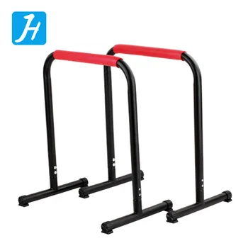 Fitness Equalizer Adjustable Home Gym Parallel Bars Pull Up Station Push Ups Straight Bar Dips ...