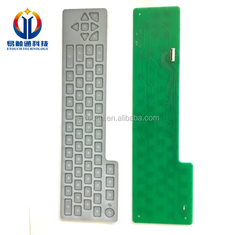 Customized Silicon Rubber Keypad PCB Membrane Switch