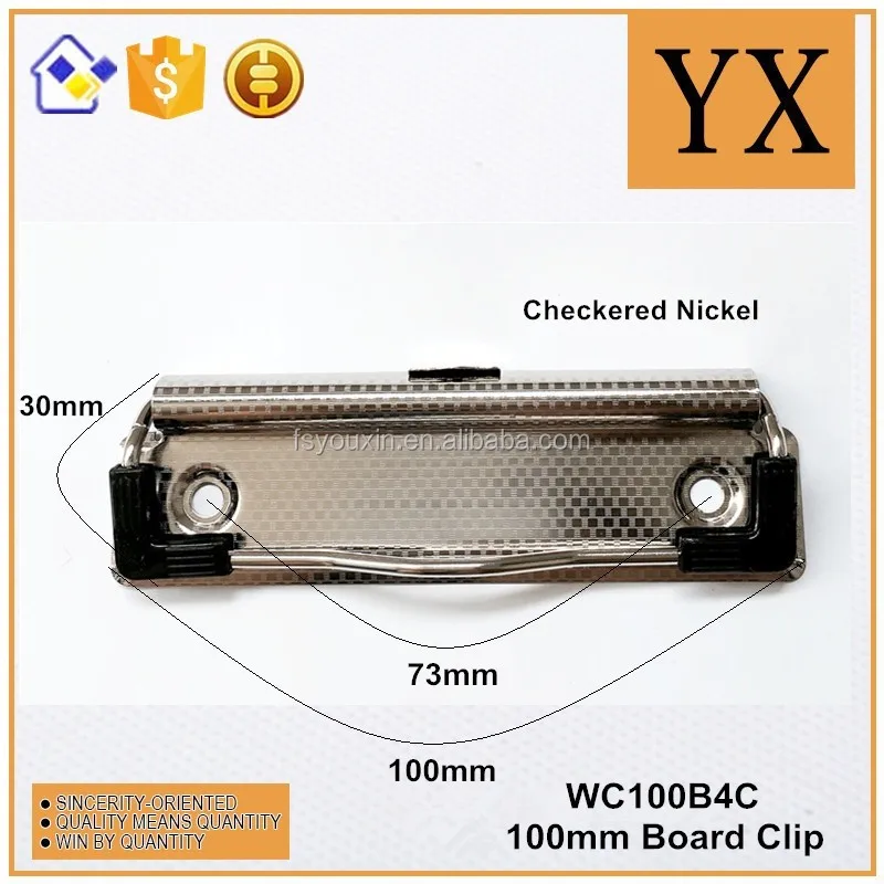 Clipboard Accessories 100mm Metal Paper Clip Drawing Board Clips In ...