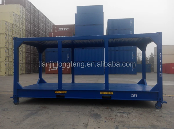 Csc Bv Approval Open Type 10ft 20ft Open Frame Container - Buy Open ...