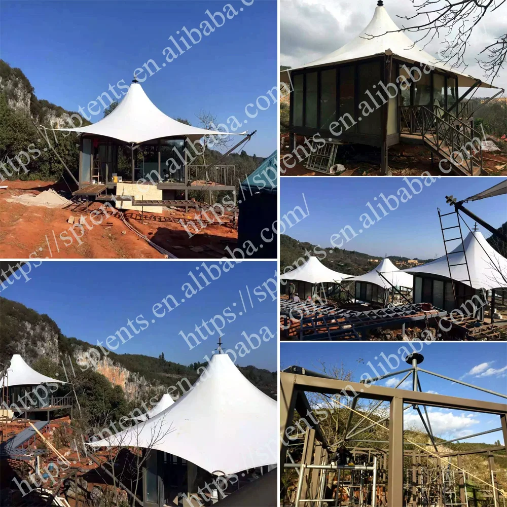 Fancy Five Star Luxury Hotel Tents - Ultimate Camping Experience