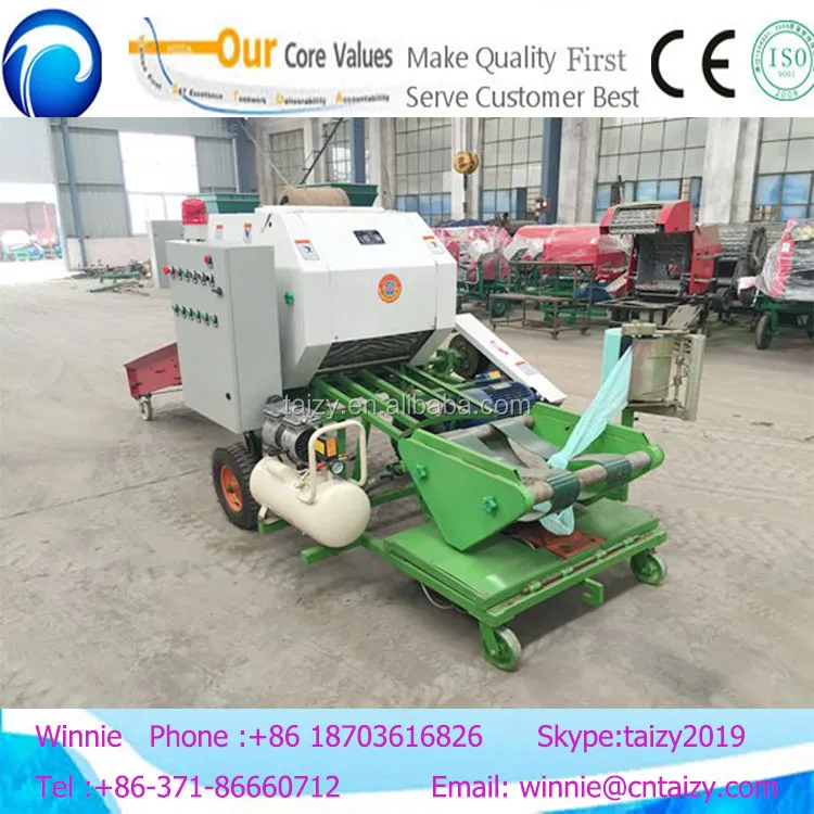 Mini Round Hay Baler Machine/hand Hay Baler For Sale/hay Cutting ...