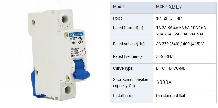 High Quality Hot Sale Mcb Sp C32 C12 Miniature Circuit Breaker - Buy ...