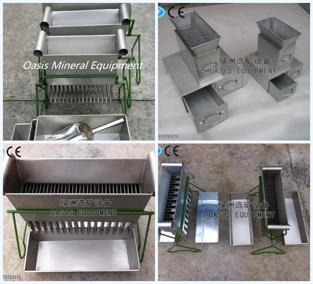 Laboratory Iron Plate Stainless Steel Fine Aggregate Riffle Sampler For ...