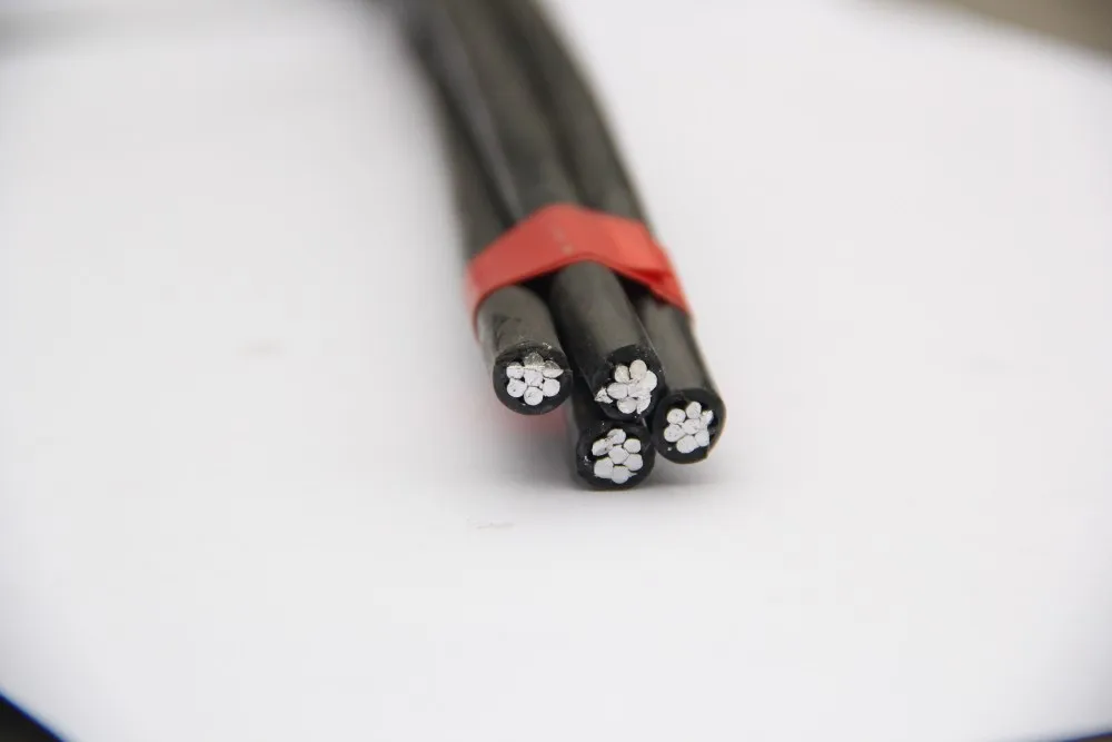 Low Voltage Aerial Bundled Conductor Electrical Cable Abc 4core Xlpe ...