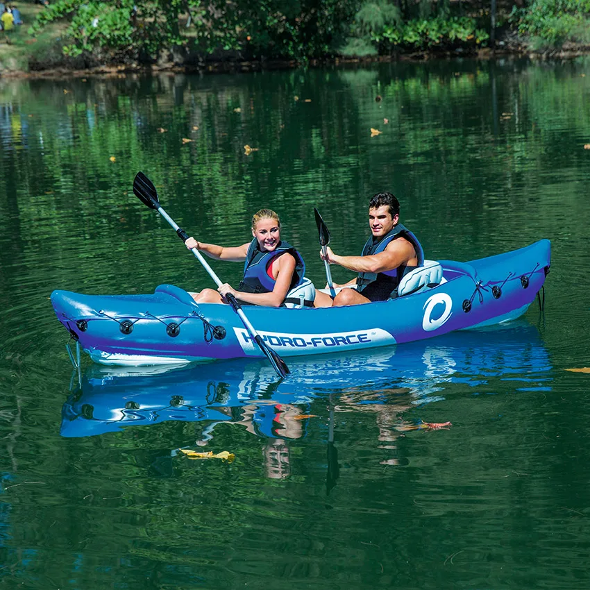 Bestway 65077 Half Transparent Fishing Kayak - Durable & Fun