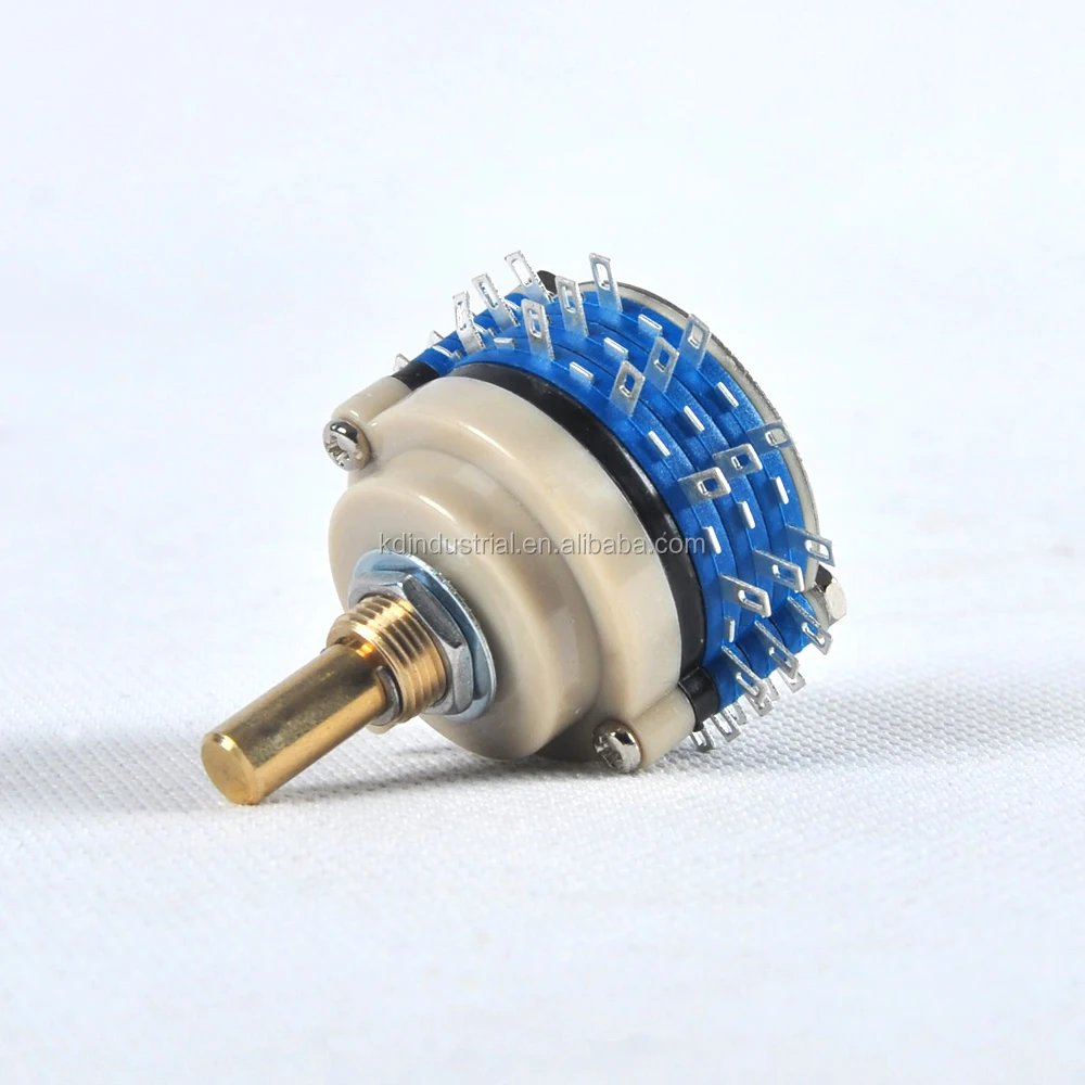 3 Pole 12 Step Tube Amp Attenuator Radio Volume Control DIY