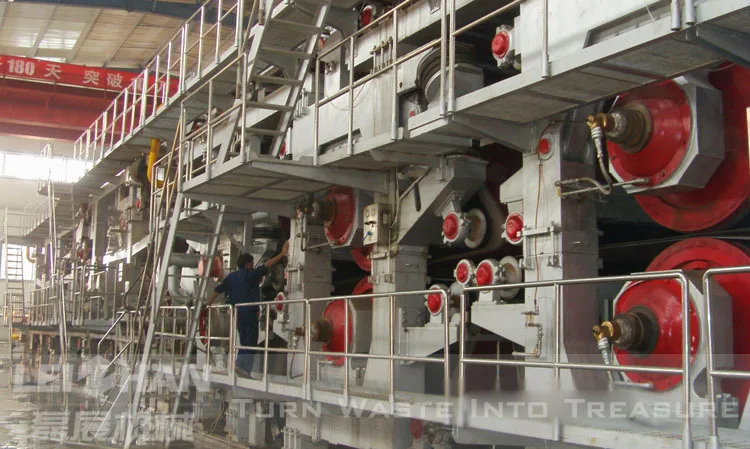 Corrugated Cardboard Paper Production Line - Recycle Machines