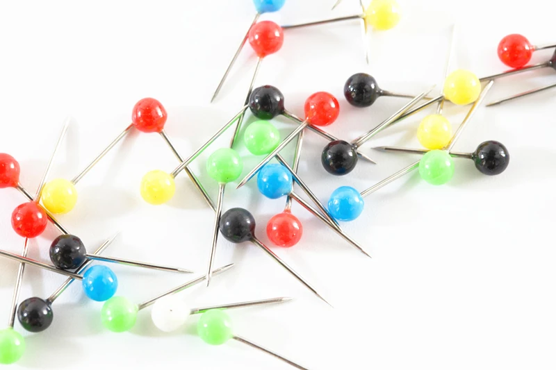 High Quality Factory Price Small Push Pins Plastic Head Push Pins For ...