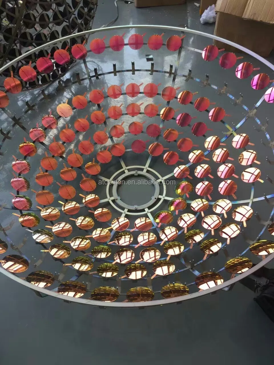 Atop Reflective Film Electronic Gun Pvd Coating Machine - Buy Pvd ...