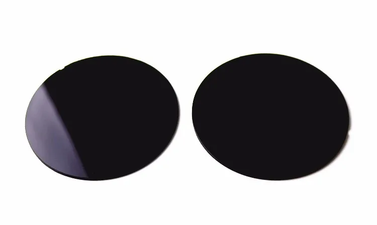 Sunglasses Lenses Flat Base Curve 0 Diameter 75mm Uv400 Dark Grey Lens ...