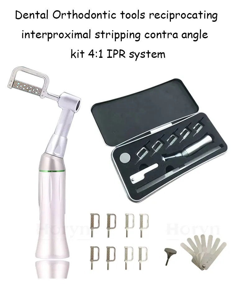 Dental Contra Angle Handpiece Ipr Kit 4:1 Interproximal Enamel Reduction - Buy Contra Angle ...