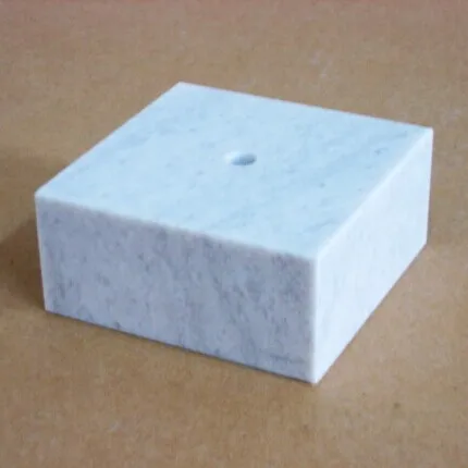 Black Marble Trophy Bases for Sculptures - Elegant & Durable