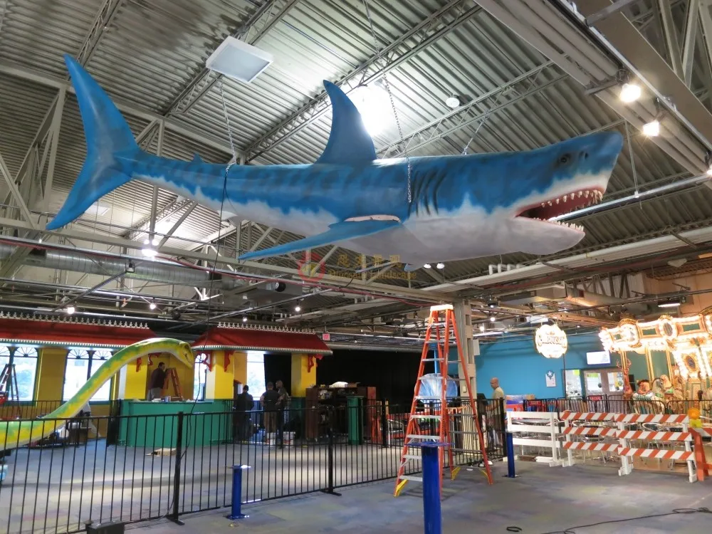 Children Museum Oceans Theme Show Animatronic Megalodon - Buy ...