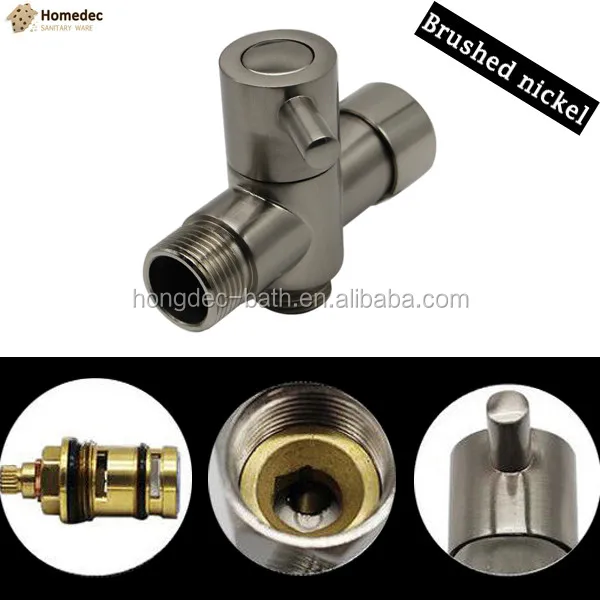 7/8" T-adapter With Shut-off Valve,3-way Water Tee Connector,For ...