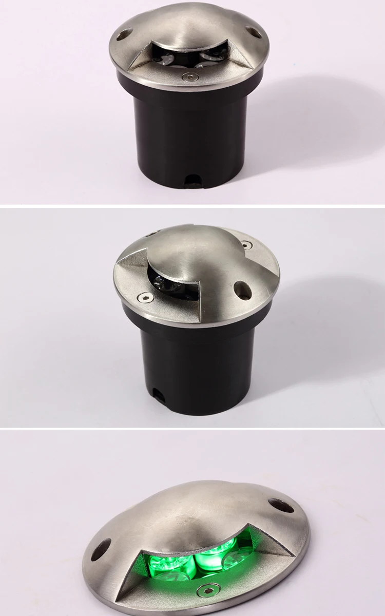 Stainless Steel 1w 3w Mini One Two Fourside View Led Inground Light For ...