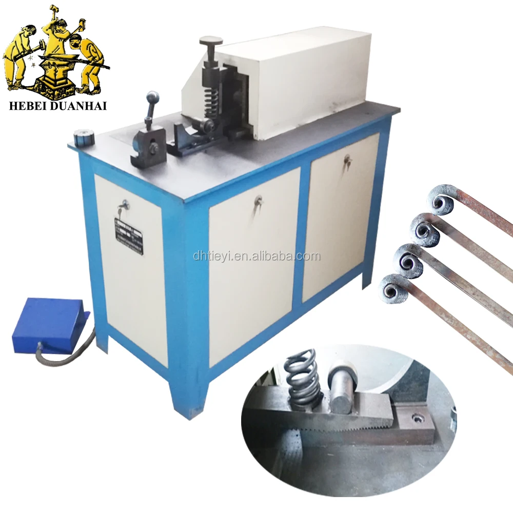 Dh-dw16e Iron Scrolling Bending Machine Manual Scroll Bender Machine ...