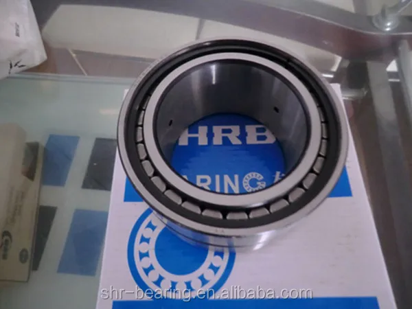 Full complement Cylindrical roller bearing SL185017 jib crane bearing ...