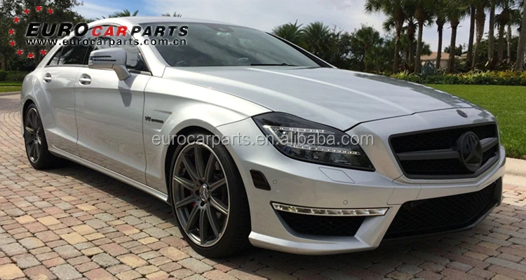 W218 Cls550 Front Lip Fit For Cls-class W218 Sport Cls550 Style Carbon ...