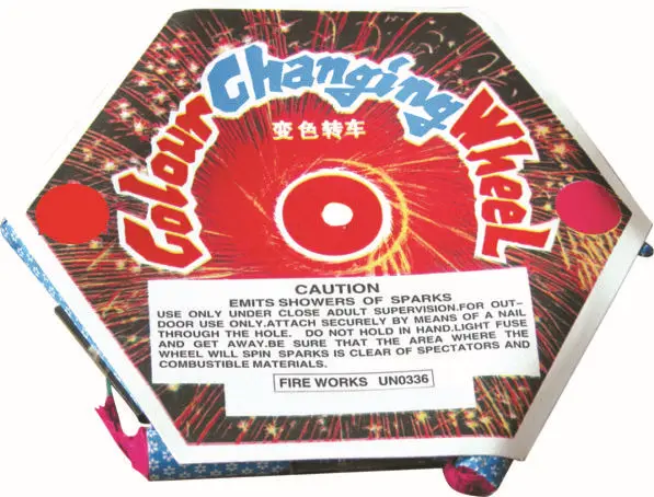 Changing Colour Wheel Firecracker Firework Cracker Toy Fireworks For ...