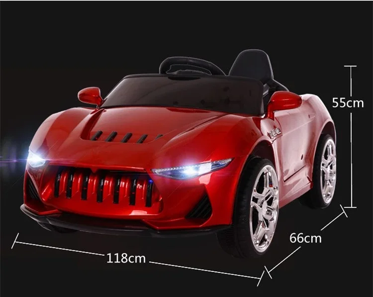 Children Four-wheel Electric Baby Car 1-6 Years Old Can Sit In The ...
