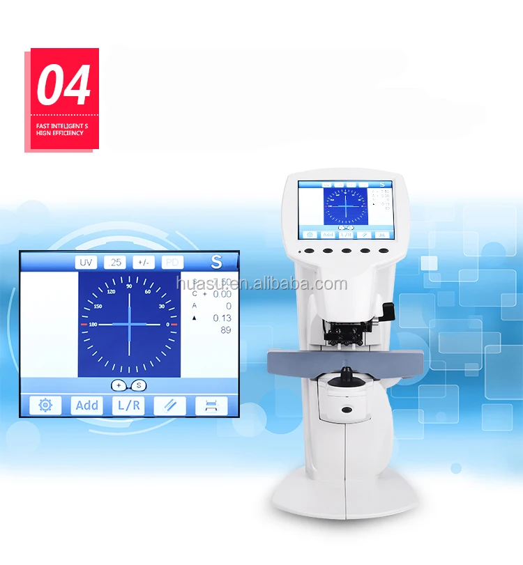 China Hot Sale Ophthalmic Lensmeter Auto Lensometer Digital Focimeter ...