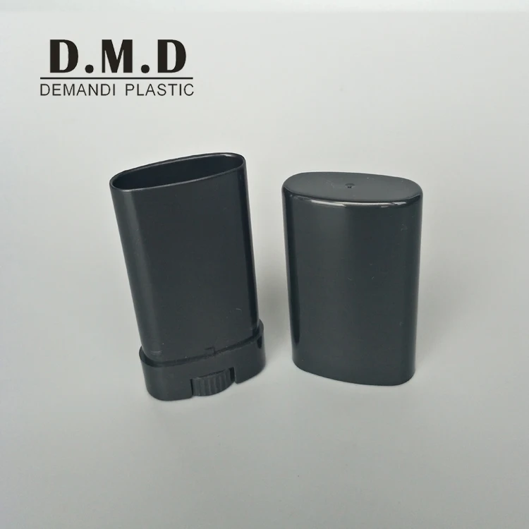 Empty Oval Plastic Pp White Clear 15grams 15ml 50grams 50ml Deodorant ...