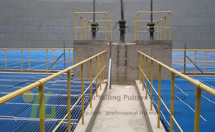 Non-conductive Frp Fences Grp Fence Post Fiberglass Handrail Fiberglass ...