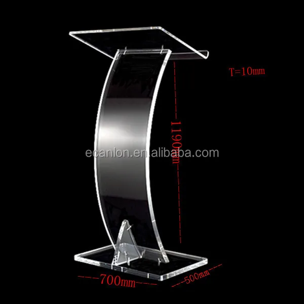 Acrylic/lucite/perspex Lecterns - Buy Acrylic Desktop Lectern,Acrylic ...