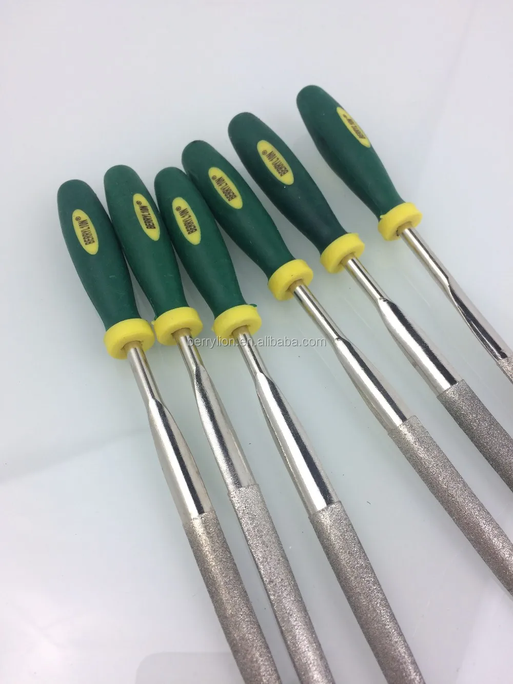 Berrylion Half Round Diamond File Length 140mm With Soft Grip - Buy ...