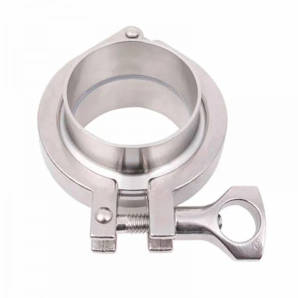 Stainless Steel 304 Polished Three-clamp Assembly With 2-choke,Clamp ...