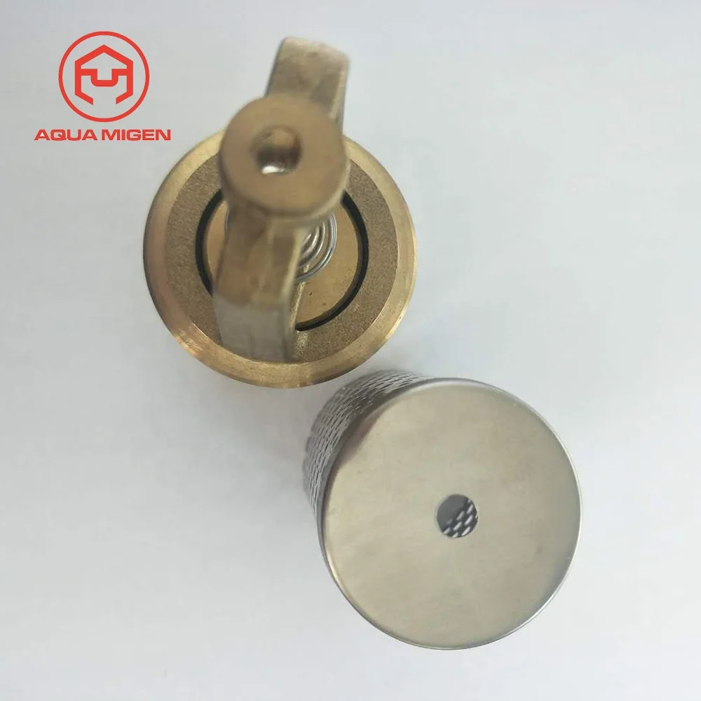 Free Sample Brass Cw617n Non-return Brass Check Water Foot Valve With ...