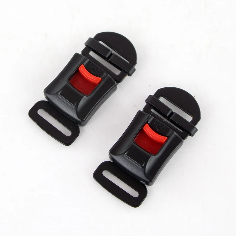 Universal Snap Lock Quick Release Buckles for Motorcycle Helmets