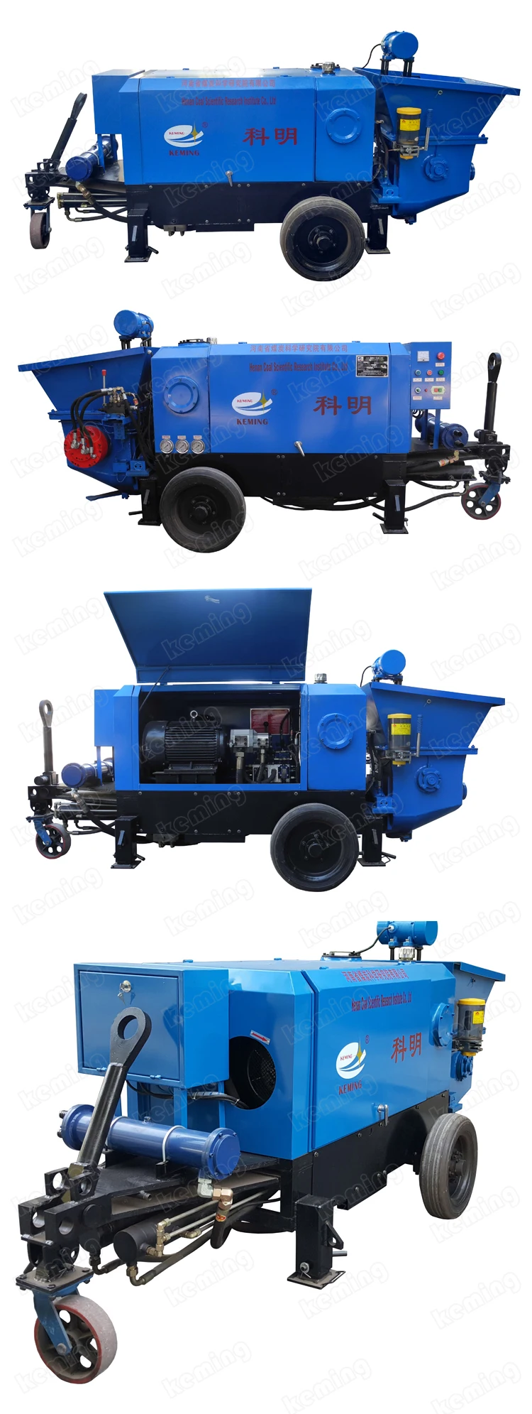 Export USA Concrete Injection Pumping Machine Electric Concrete Pump ...