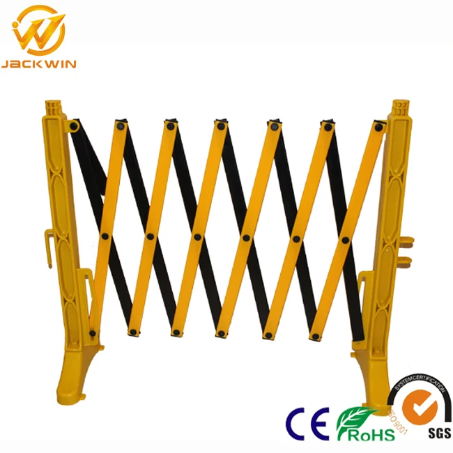 3500mm Yellow Movable Portable Safety Barrier Temporary Retractable ...