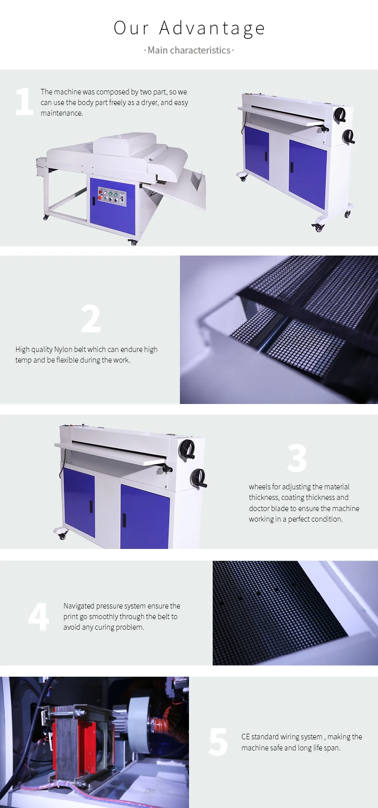 Double100 New Upgrade UV Liquid Laminating Machine For Printed Paper Products from Qihe ...