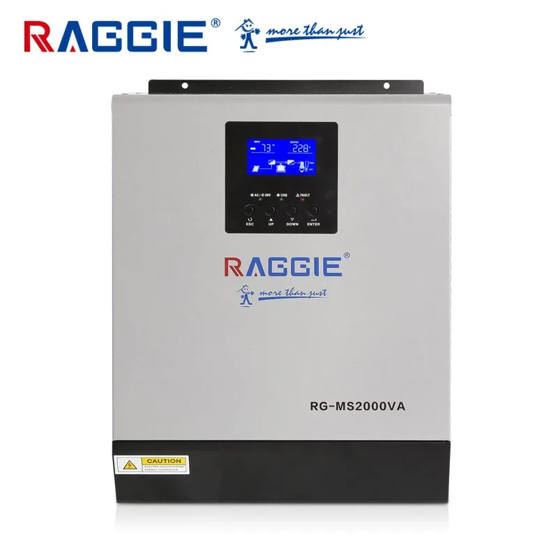 RAGGIE 2000W 24V Hybrid off Grid Inverter with MPPT Controller