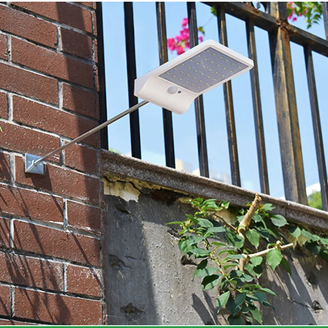 Outdoor Waterproof Garden Light Rechargeable Solar Motion Boundary/wall ...