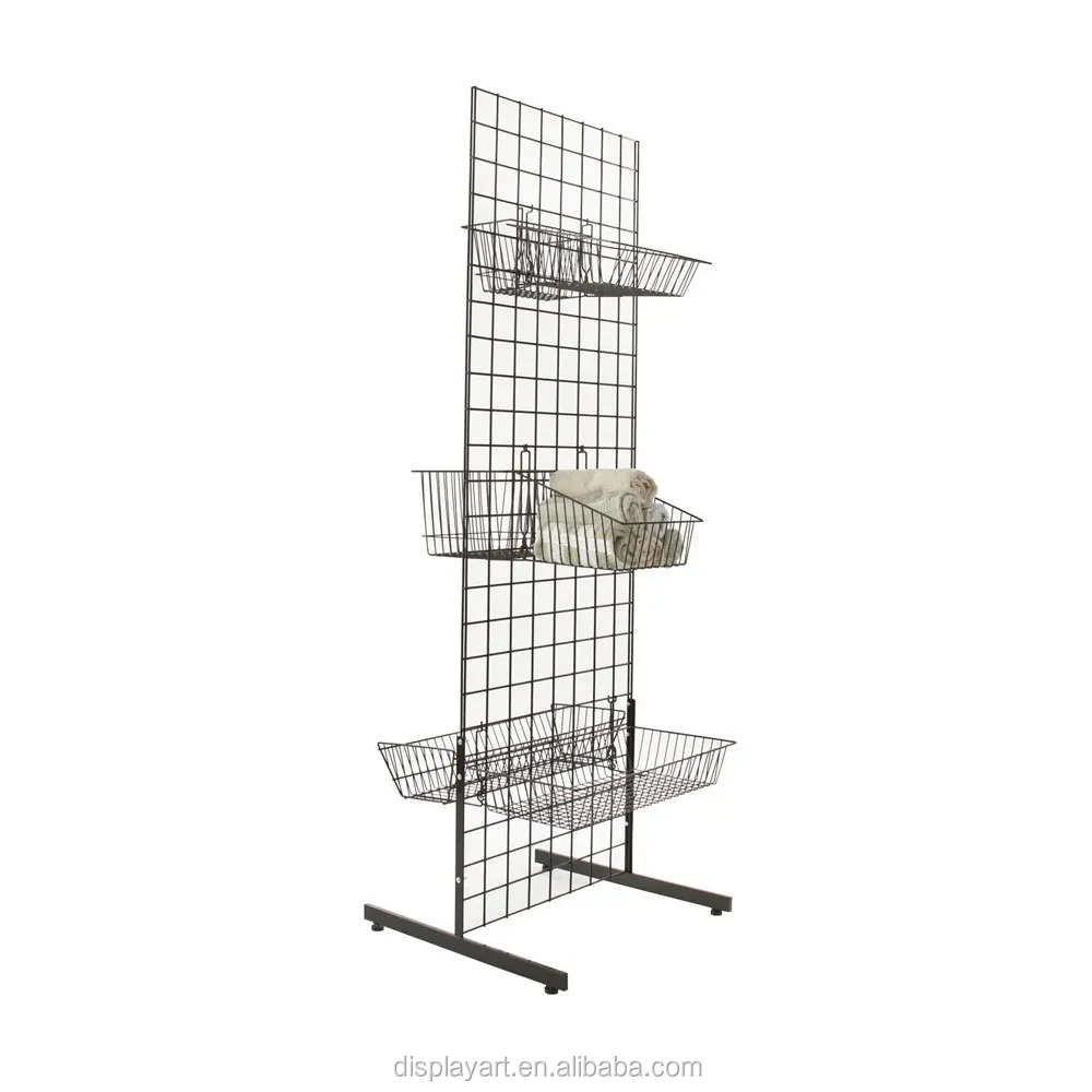 Metal Wire Slatwall Display Rack for Supermarket| Alibaba.com